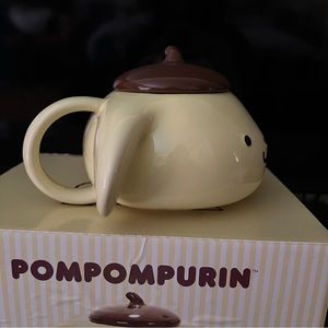 Sanrio | Other | Bnwt Pompompurin Face Sculpted 25oz Mug | Poshmark